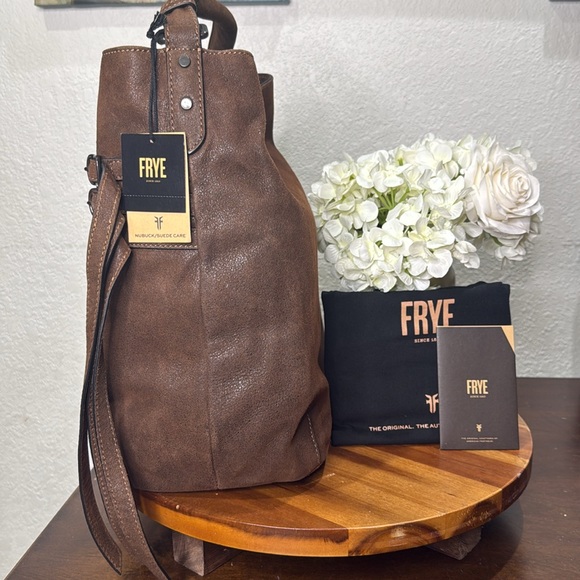 Frye | Bags | Frye Brooke Suede Hobo Bag In Cognac Nwt | Poshmark